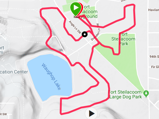 Fort Steilacoom Course description – Lakes Running